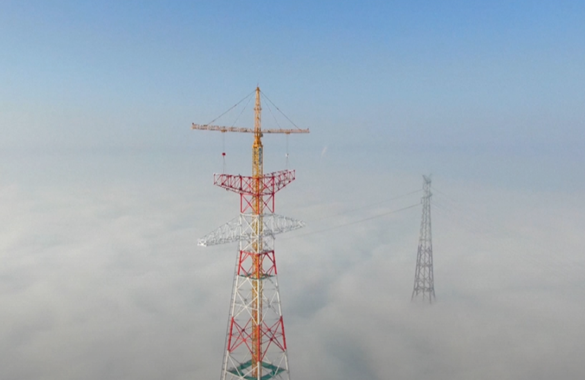 World's tallest transmission tower capped in E China's Jiangsu-China Story